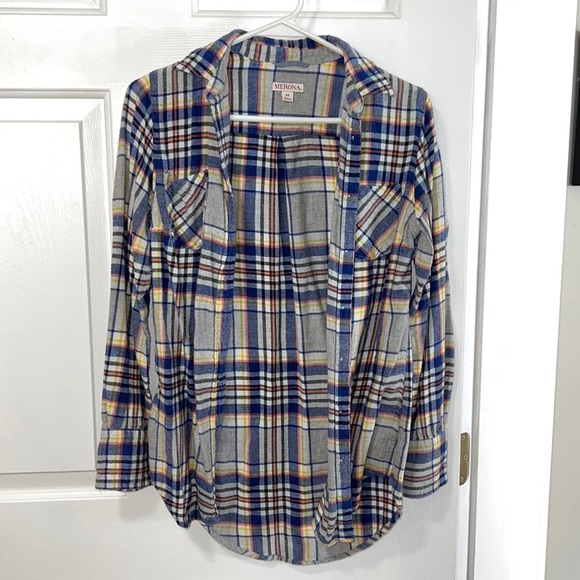 Merona | Tops | Merona Flannel Shirt | Poshmark